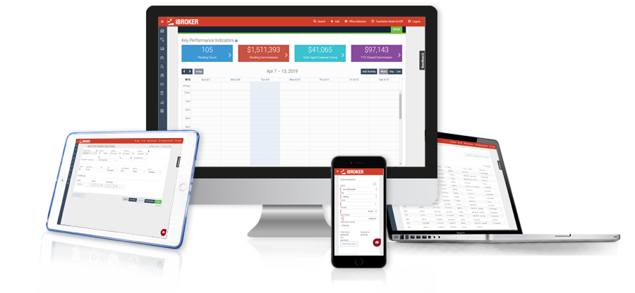 iBroker is the simplified back office management solution for real estate